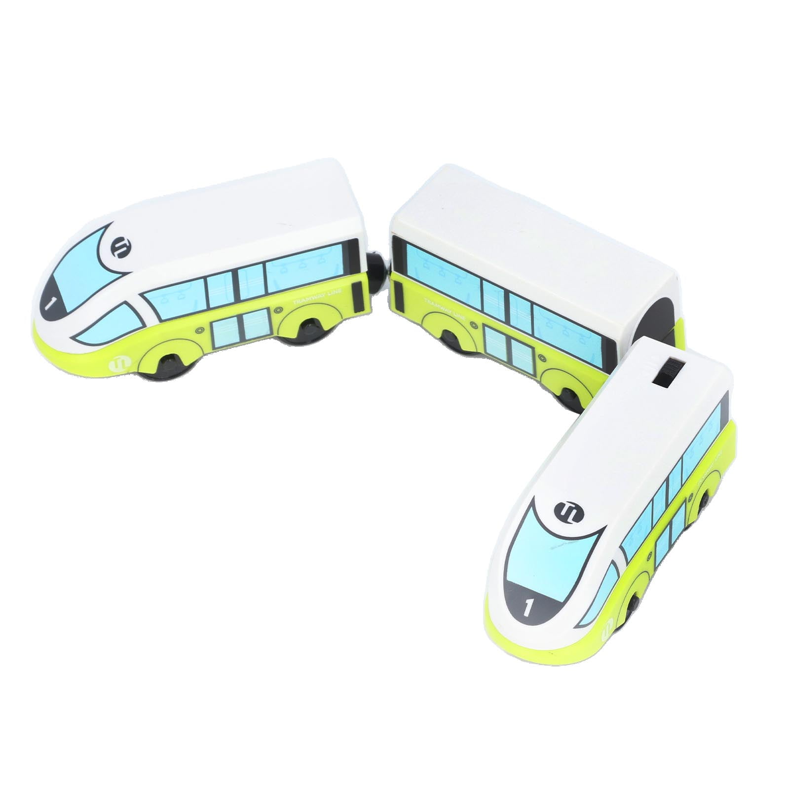 Electric Train Set Educational Adsorption Connection Battery Operated ...