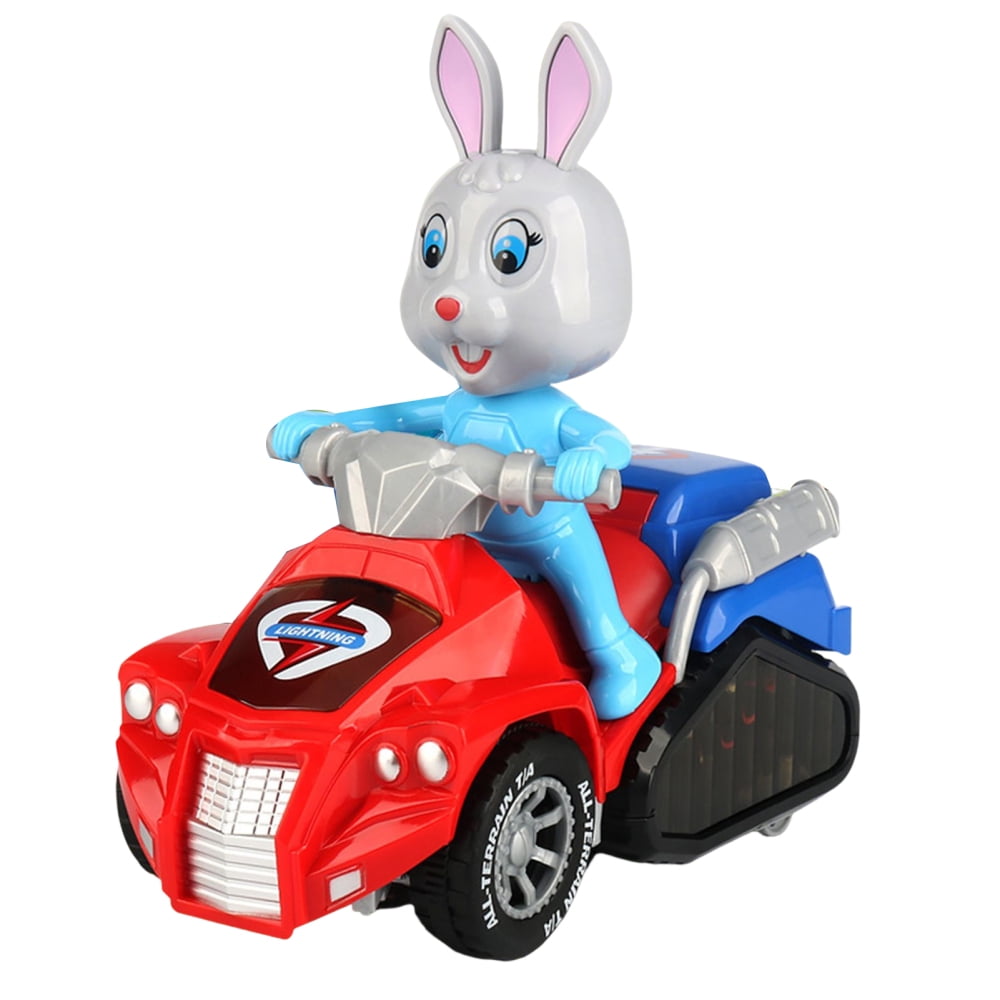 Electric Transforming Rabbit Car Toy Mechanical Toy Vehicle with Sound ...