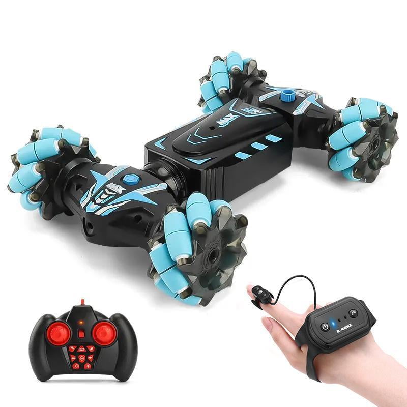 Electric Travel Remote Control Stunt Twist Car, Battery Powered Remote ...