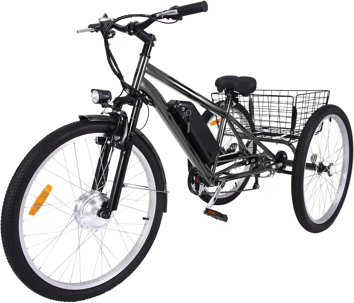 Electric Tricycle, Tricycle Bicycle, 3 Wheel Mountain Electric Bicycle ...