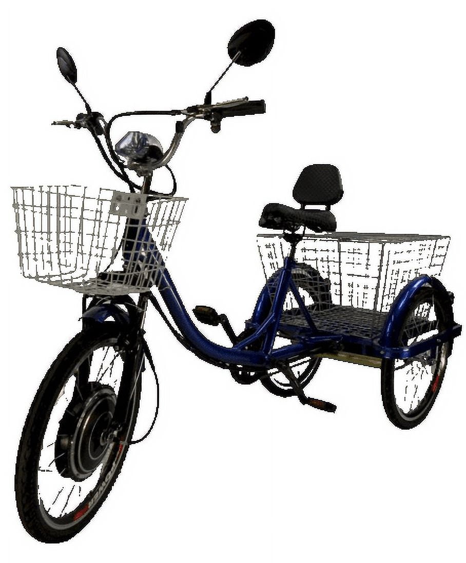 Electric Tricycle for Adults | Deluxe Model for Effortless Commuting ...