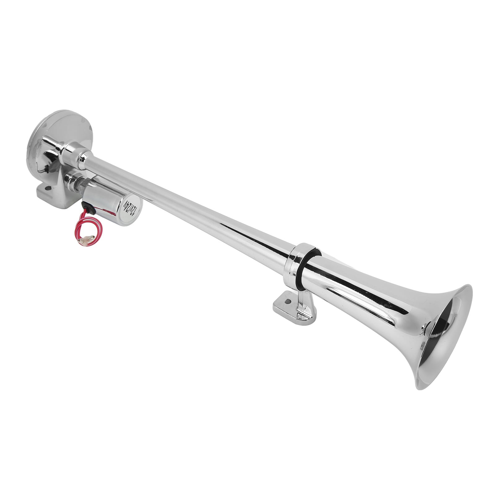 Electric Trumpet Horn 1 Tube for Train Car Boat Zinc Alloy Chrome ...