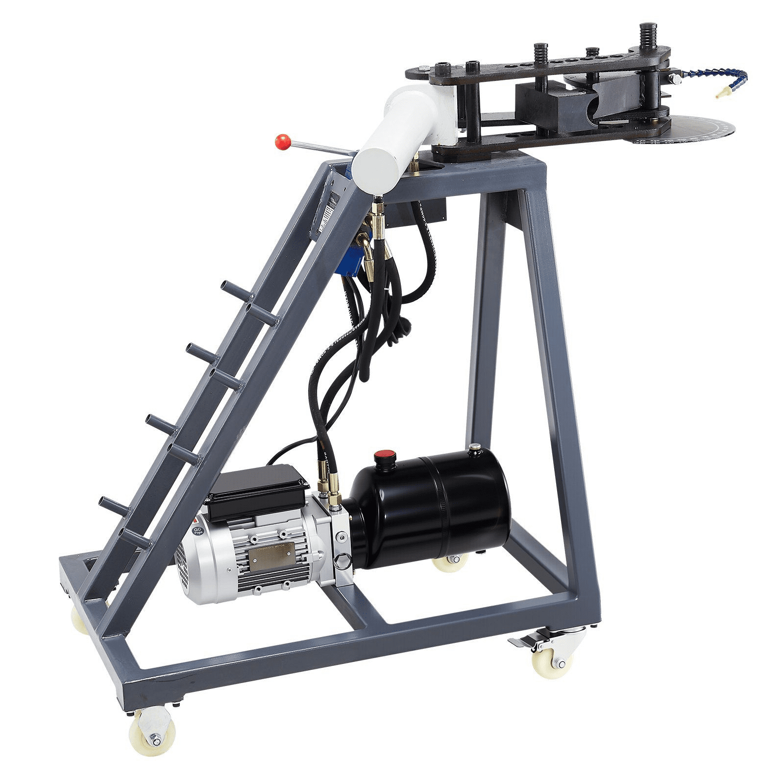 Electric Tube Bender 750W, Pipe Bending Machine with 6L Hydraulic ...