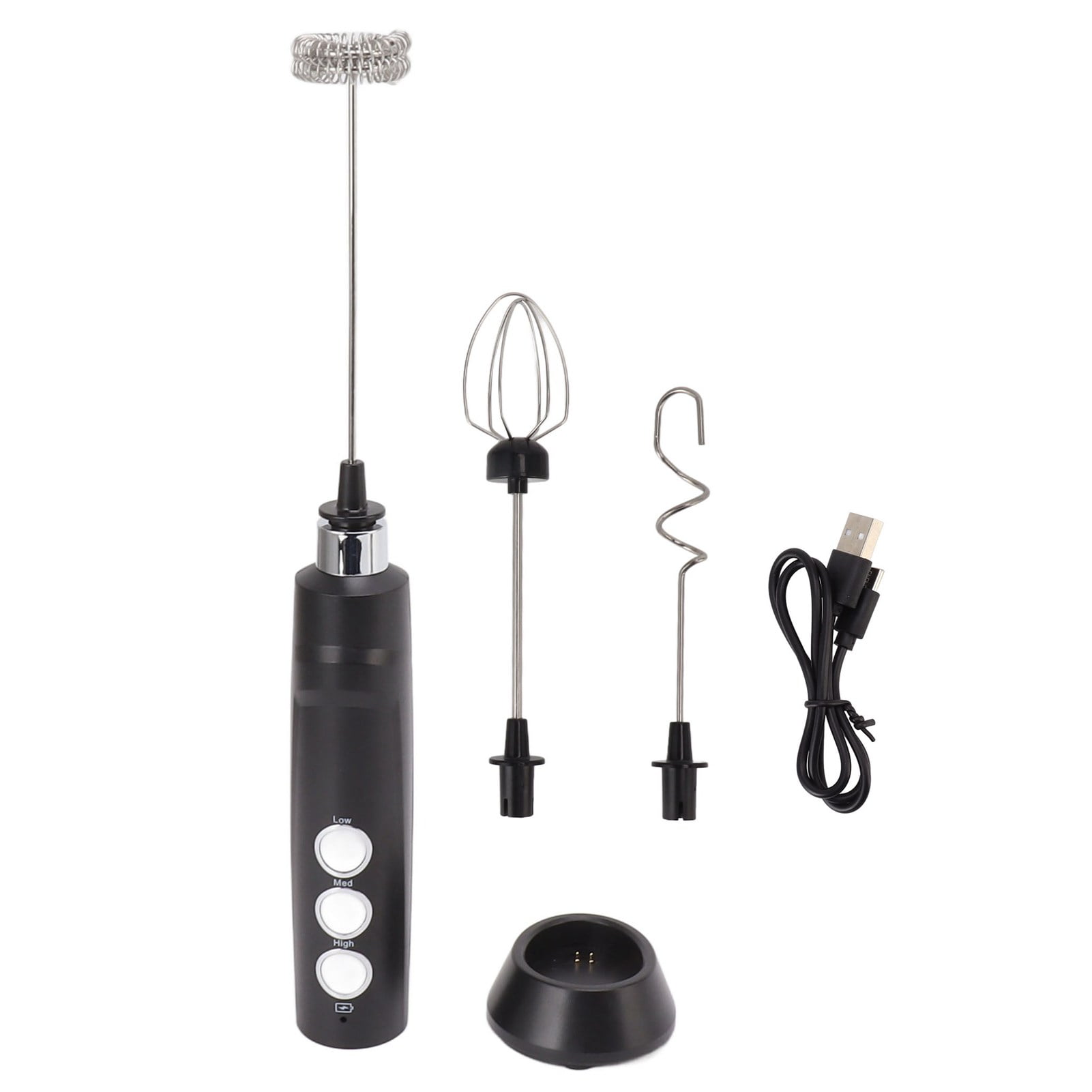 Electric Tumbler Stirrer Rechargeable Handheld Mini Foam Maker for ...