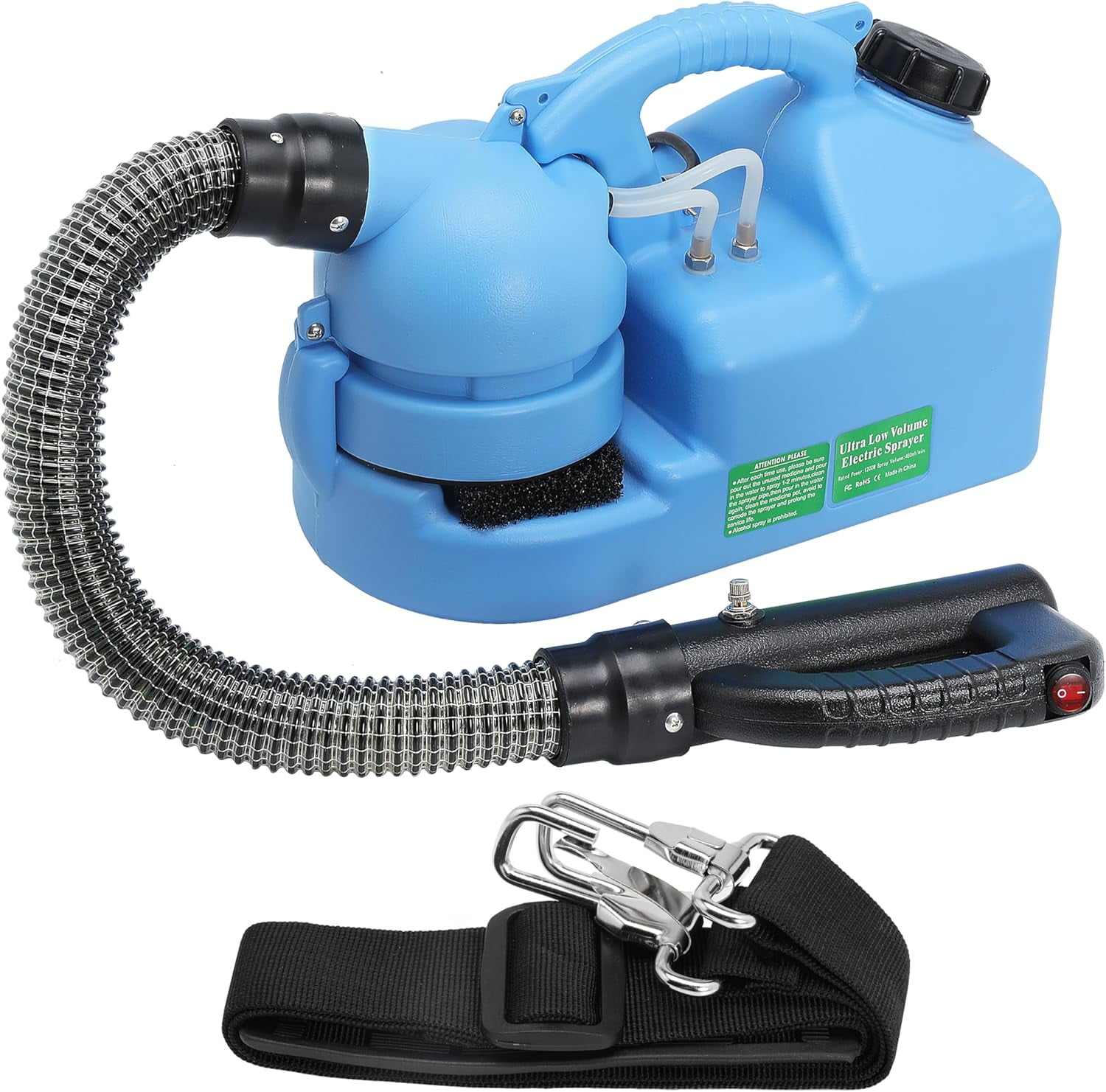 Electric ULV Fogger Sprayer Machine 7L (1.85 Gallon) Capacity, Portable ...