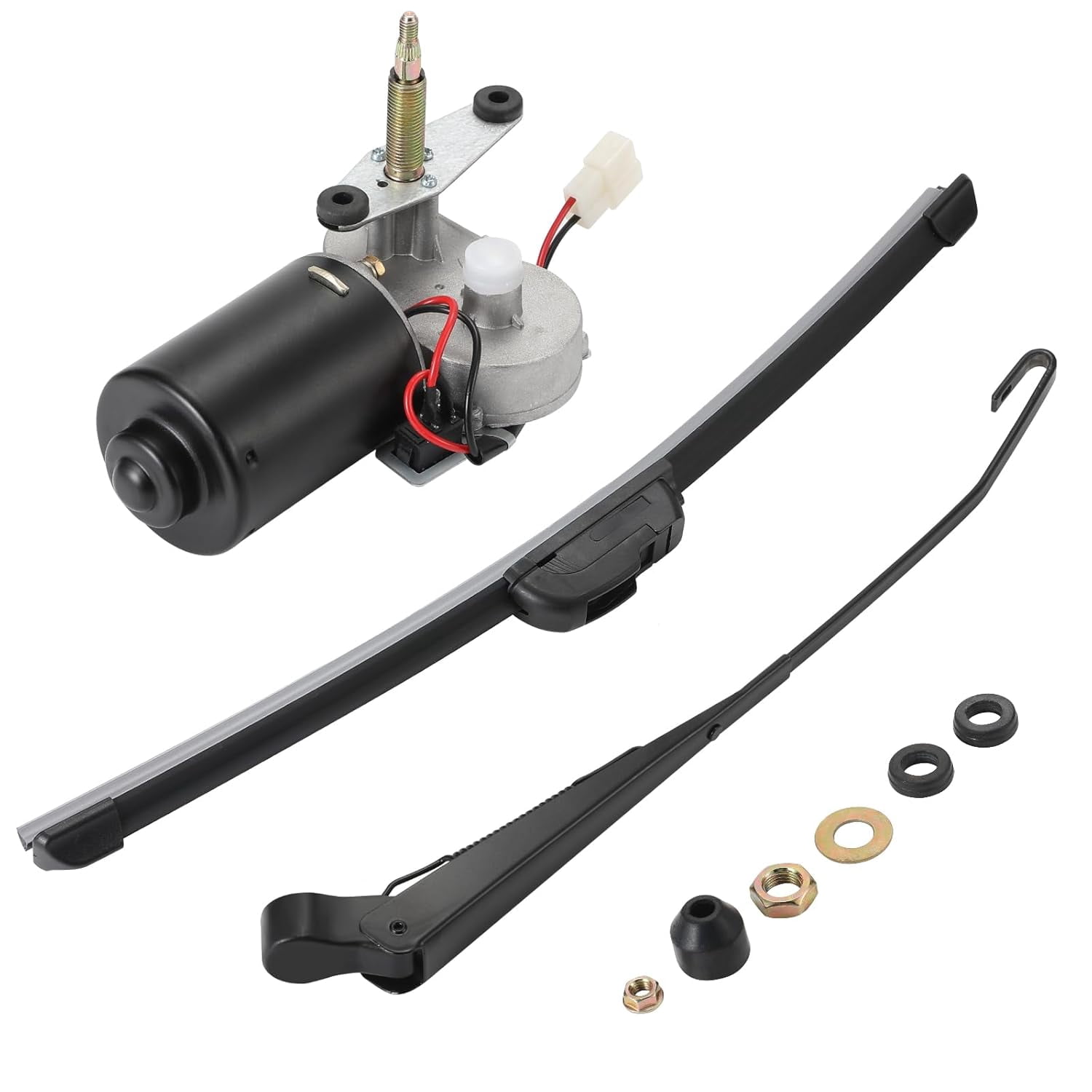 Electric UTV Windshield Wiper Kit, Universal 12V UTV Electric ...