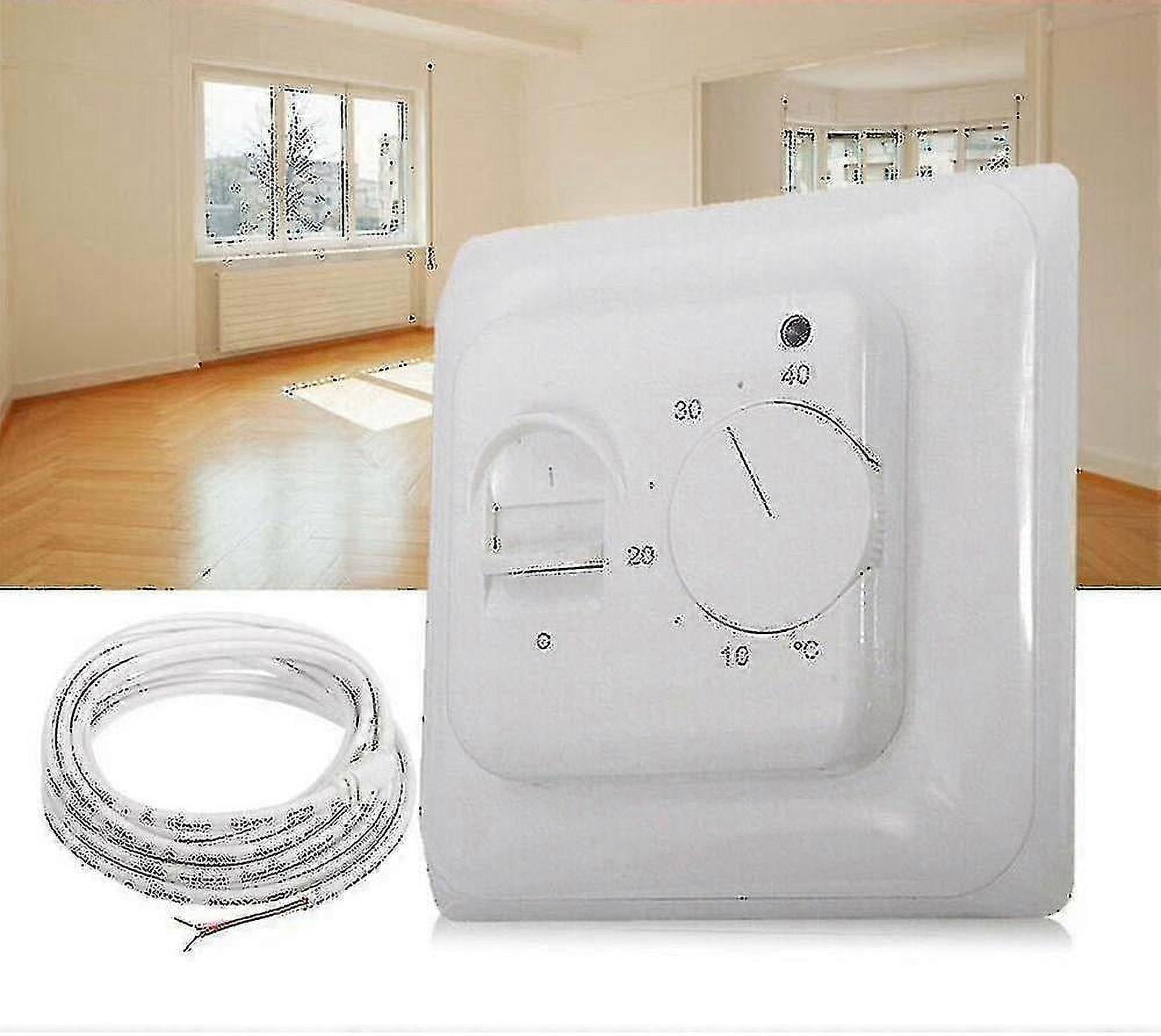 Electric Underfloor Heating Thermostat Control Switch + Sensor Cable ...