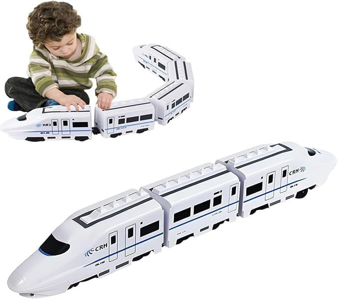 Electric Universal Simulation High Speed Railway Harmony Train Toy ...