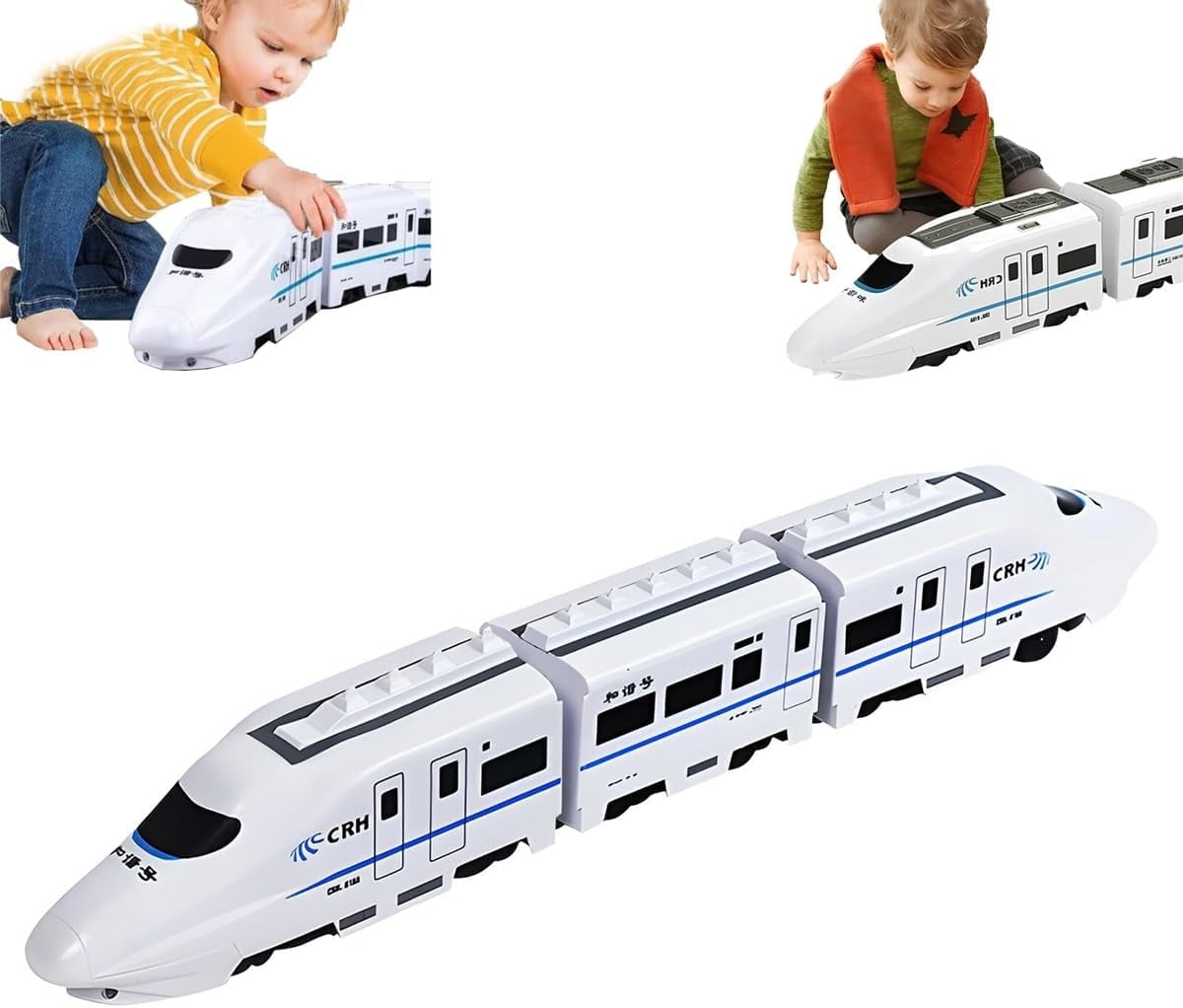 Electric Universal Simulation High Speed Railway Harmony Train Toy ...