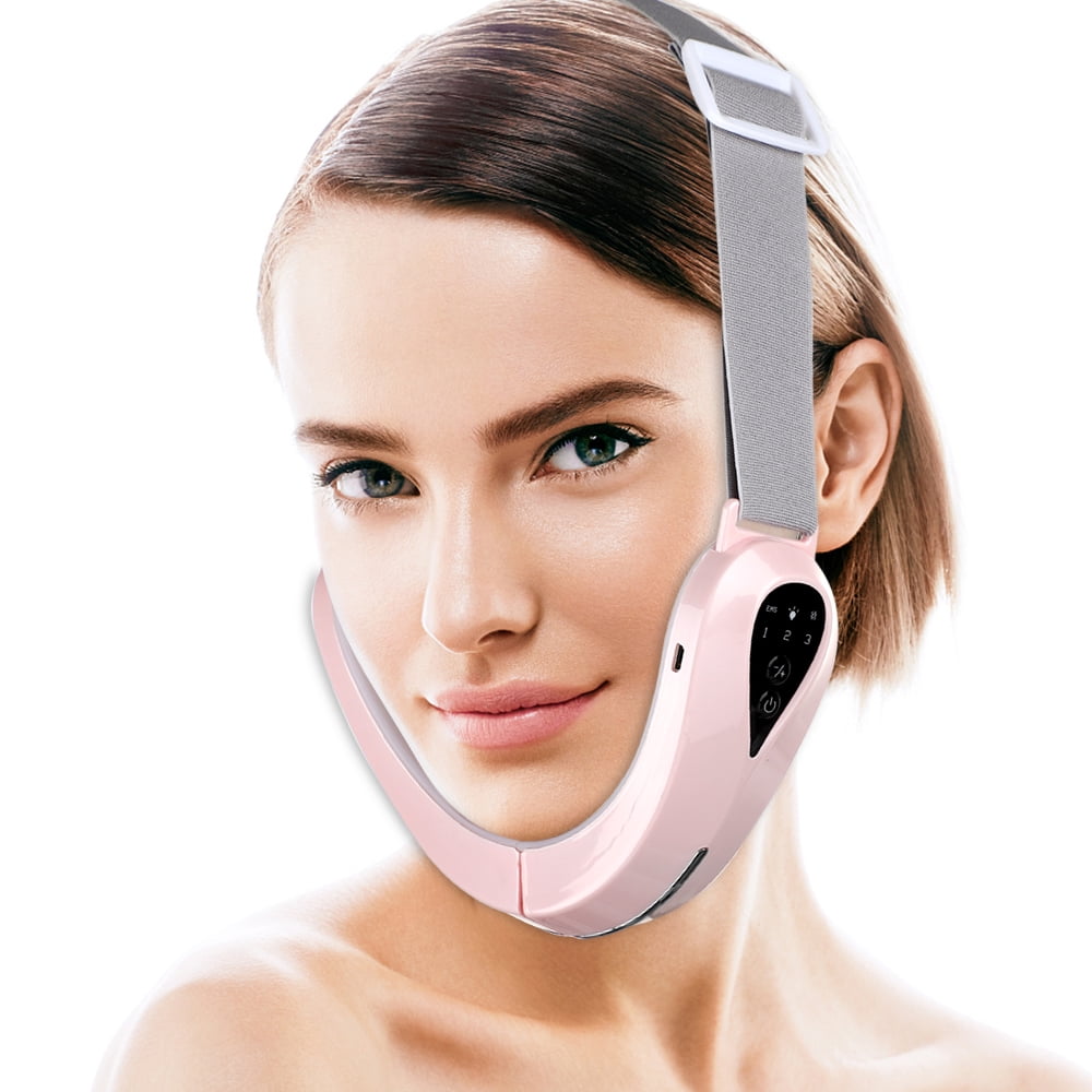 Electric V-Face Massager, Face Lifting Device ,V‑Line Up Lift Belt ...