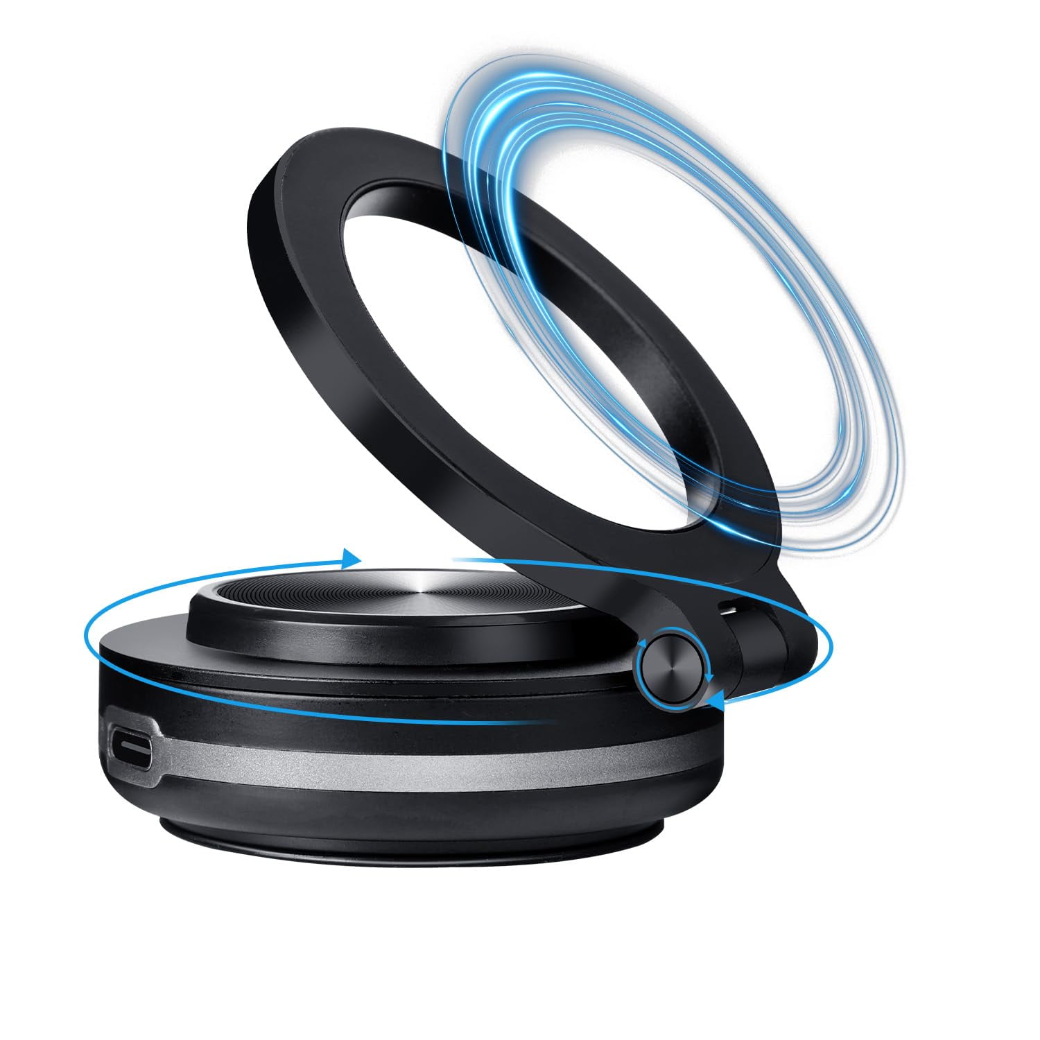 Electric Vacuum Magnetic Car AIF4 Phone Mount,360°Rotating Magnetic ...