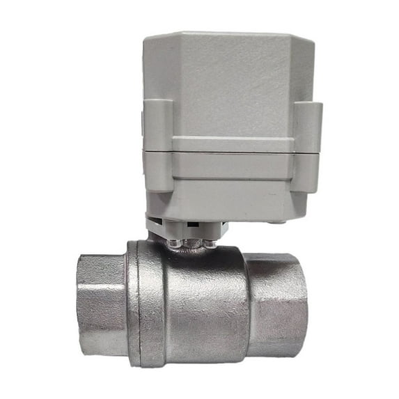 Electric Valve 1'' Proprtional Valve V Type Ball 2 Way DN25 Flow ...