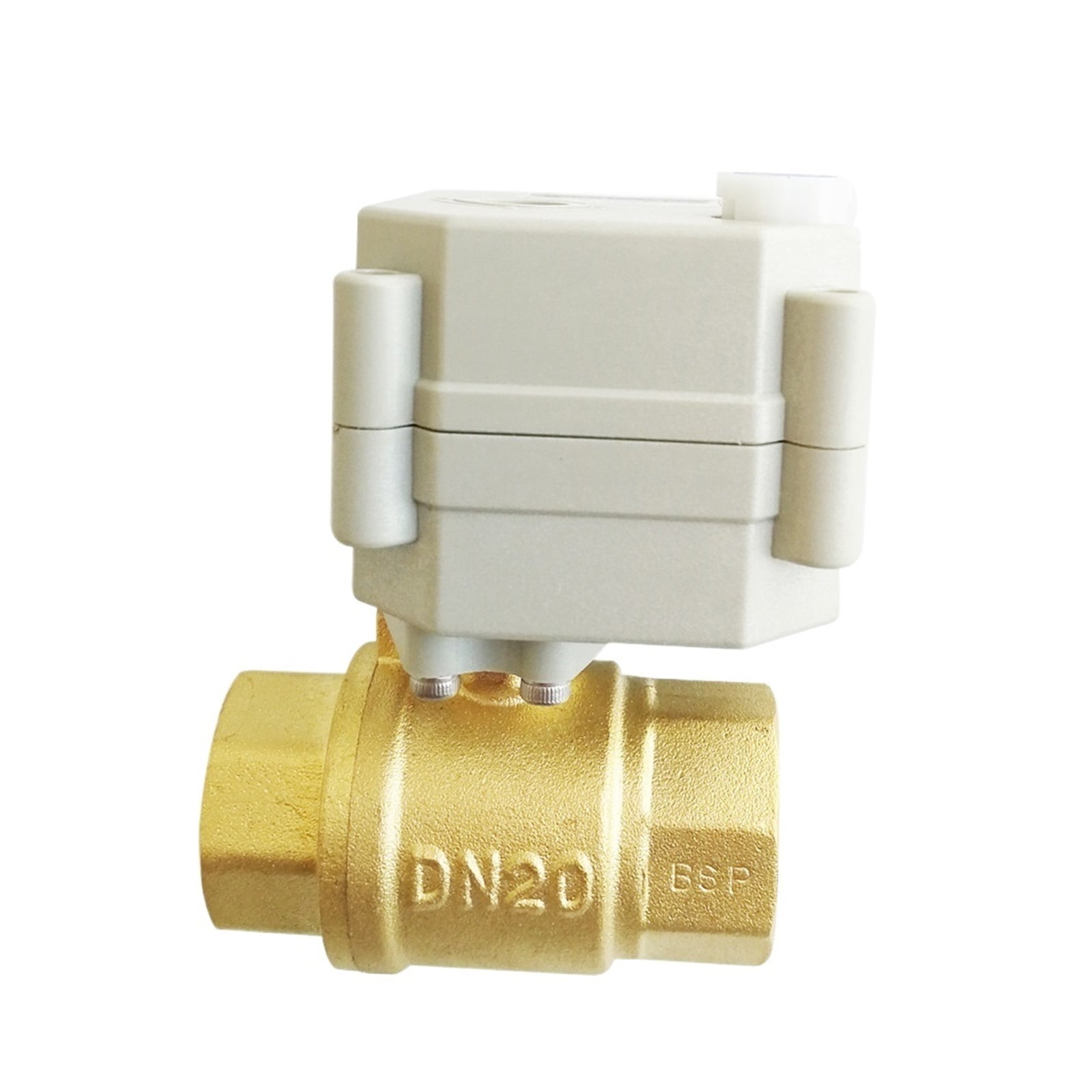 Electric Valve Brass 3/4'' Electric Actuator Valve 2/3/5/7 Wires ...