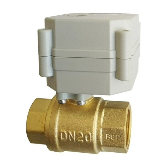Electric Valve Full Port Brass 3/4'' Normal Open/close Motor Operated ...