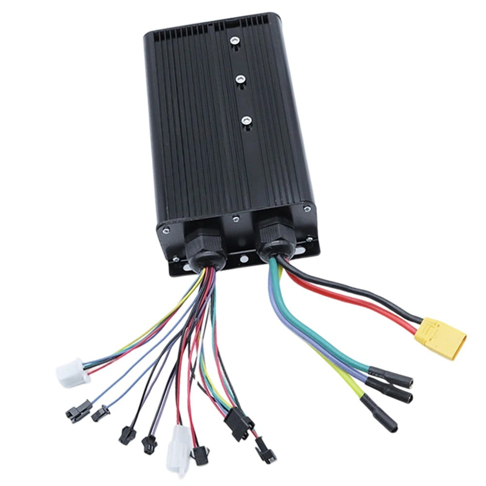 Electric Vehicle Controller 48V-72V 60A 3000W 18 String Wave Controller ...