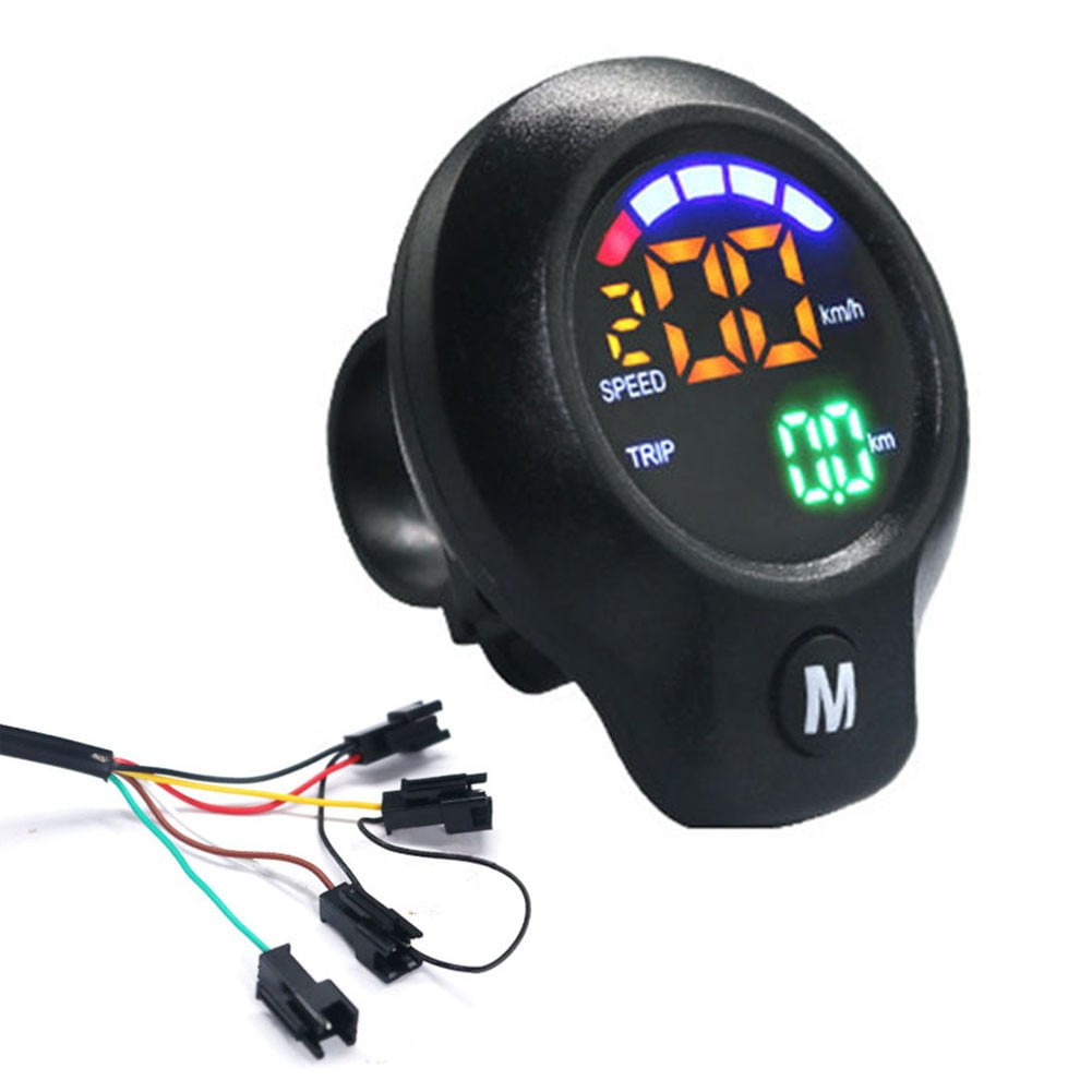 Electric Vehicle Electric Scooter Digital Display Bicycle Speed Mileage ...