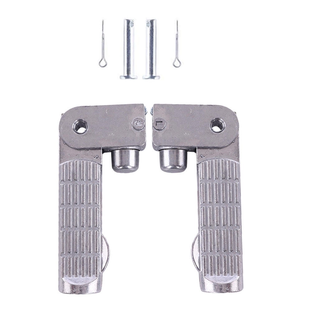 Electric Vehicle Foldable Seat for Motorcycle 2 Pairs Turtle King Pedal ...