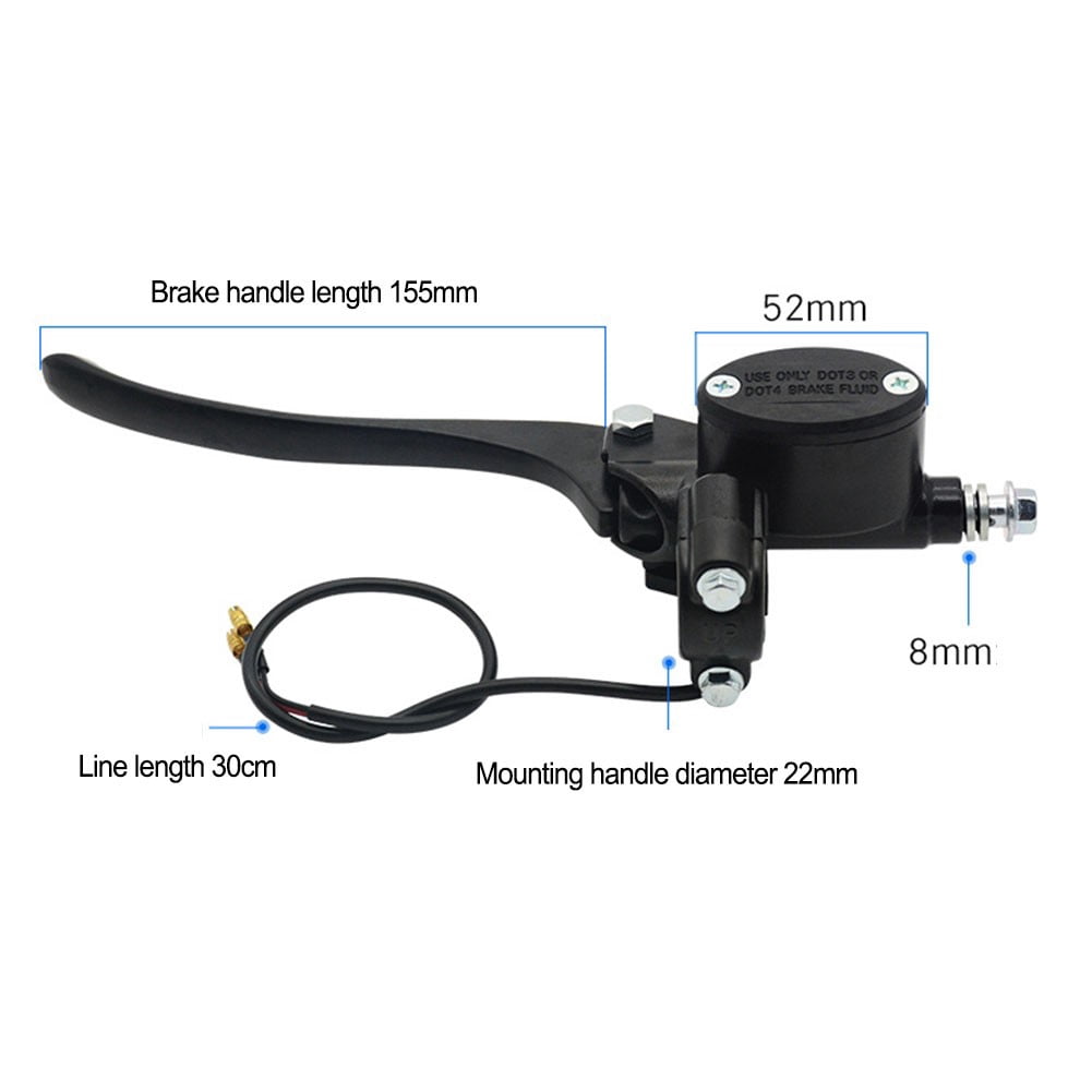 Electric Vehicle Front Rear Disc Brake Upper Pump Hydraulic Clutch Left ...