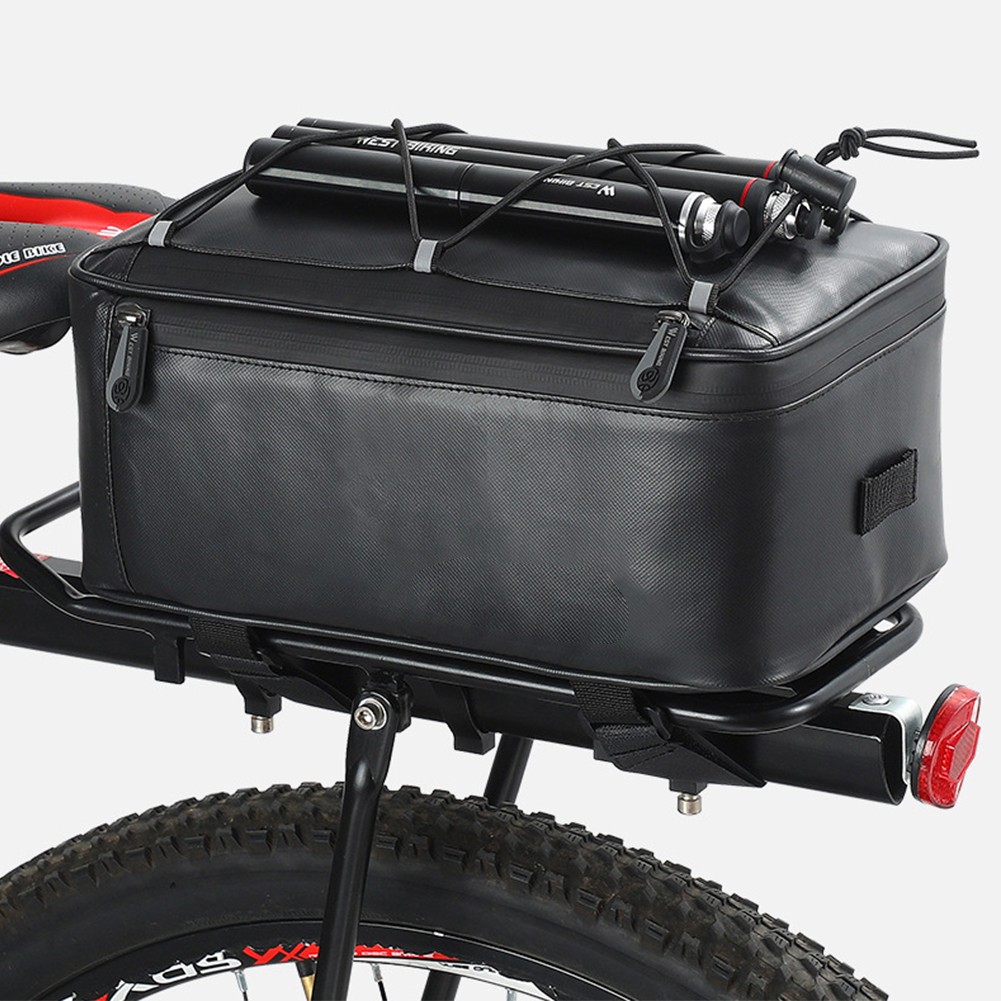 Electric Vehicle Rear Seat Bag Mountain Bike Tail Bag Bicycle Rack ...
