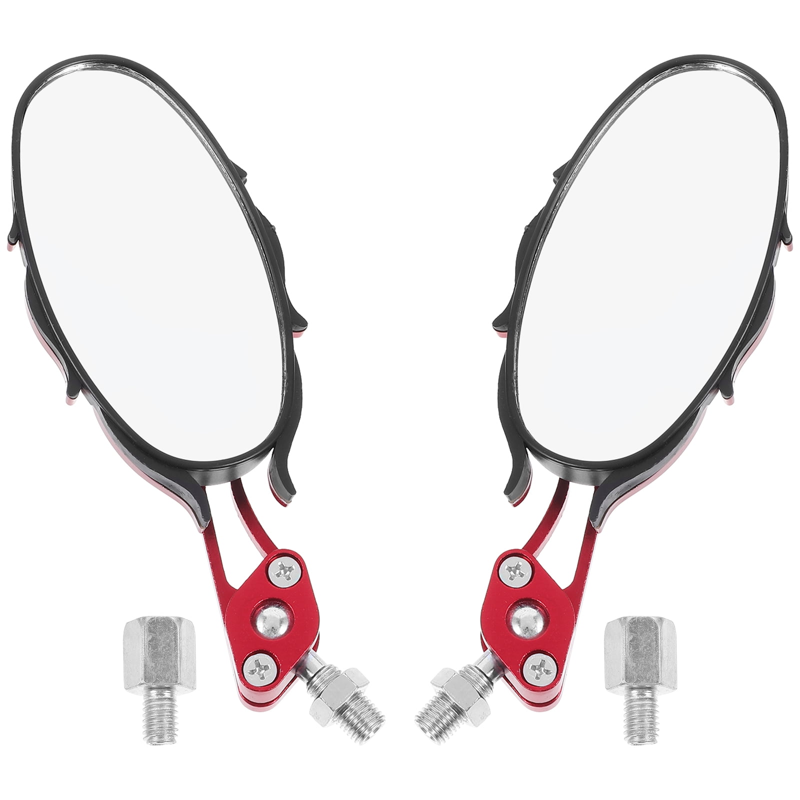 1 Pair Motorcycle Side Mirrors for Enhanced Safety and Visibility with ...