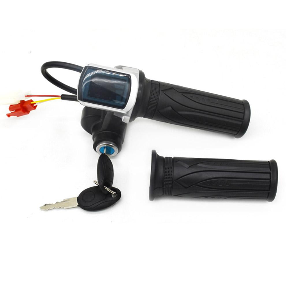 Electric Vehicle Speed Control Handle Bicycle Grip Display. Handlebar ...