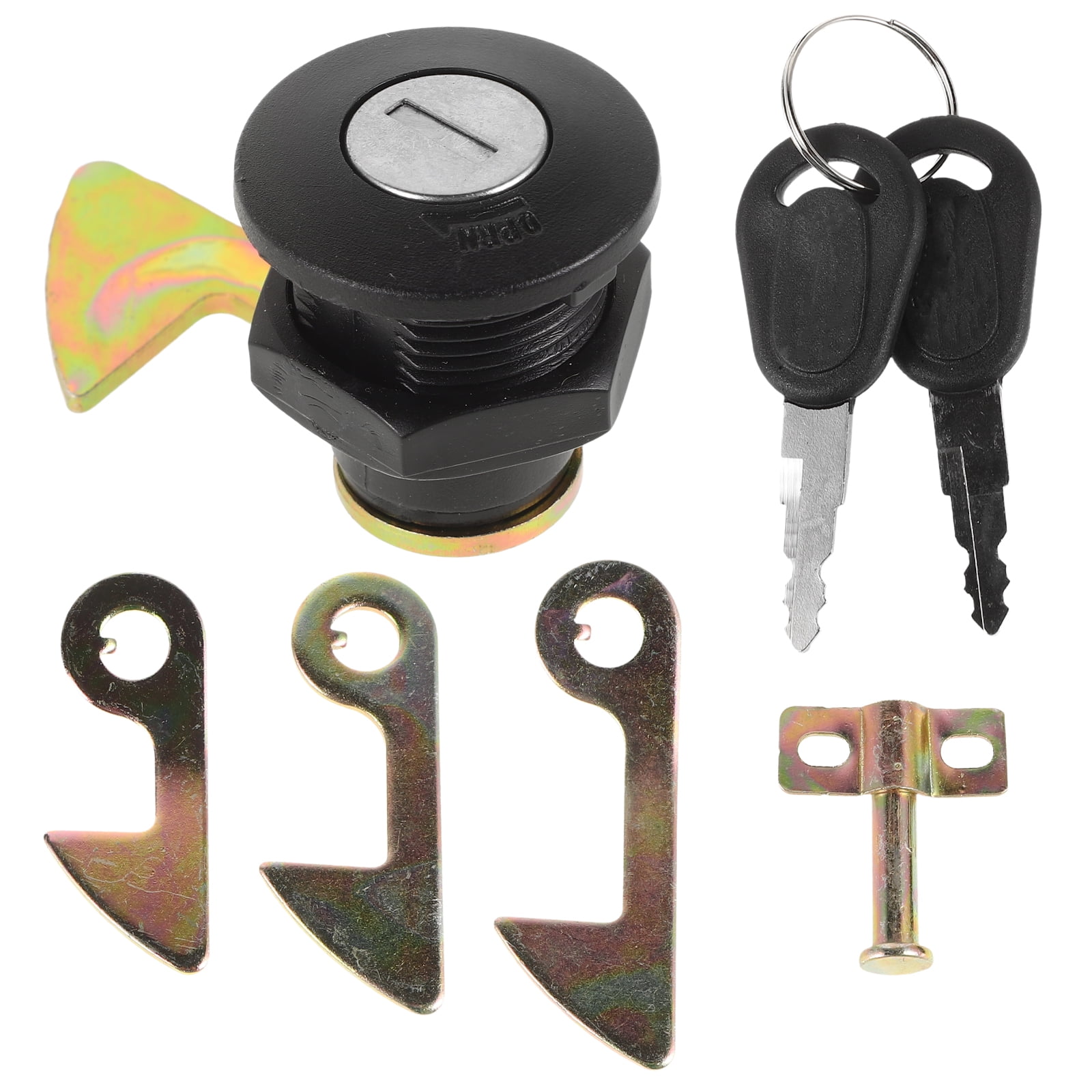 MLINS 1 Set Zinc Alloy Motorcycle Rear Luggage Trunk Lock for Electric ...