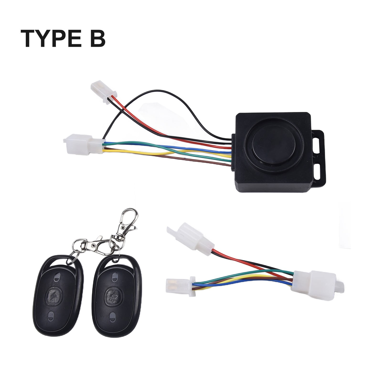 Electric Vehicle Vibration Detector Alarm System Remote Control Special ...