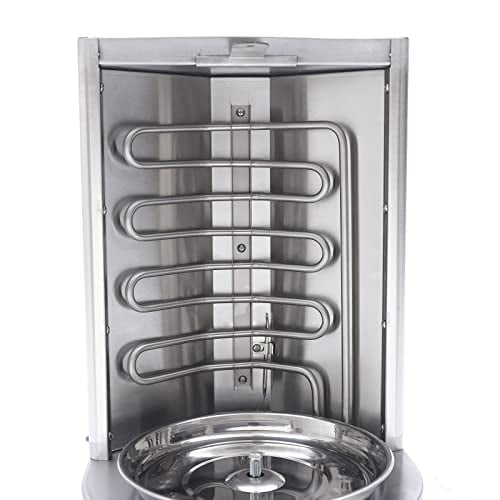 Electric Vertical Kebab Grill Gyro Rotisserie, 3000W Vertical Broiler ...