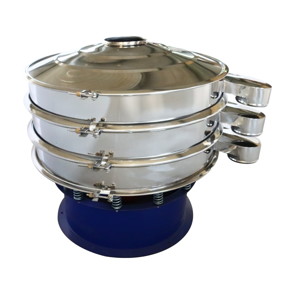 Electric Vibrating Sieve Shaker Sifter Machine Stainless Steel with 20 ...
