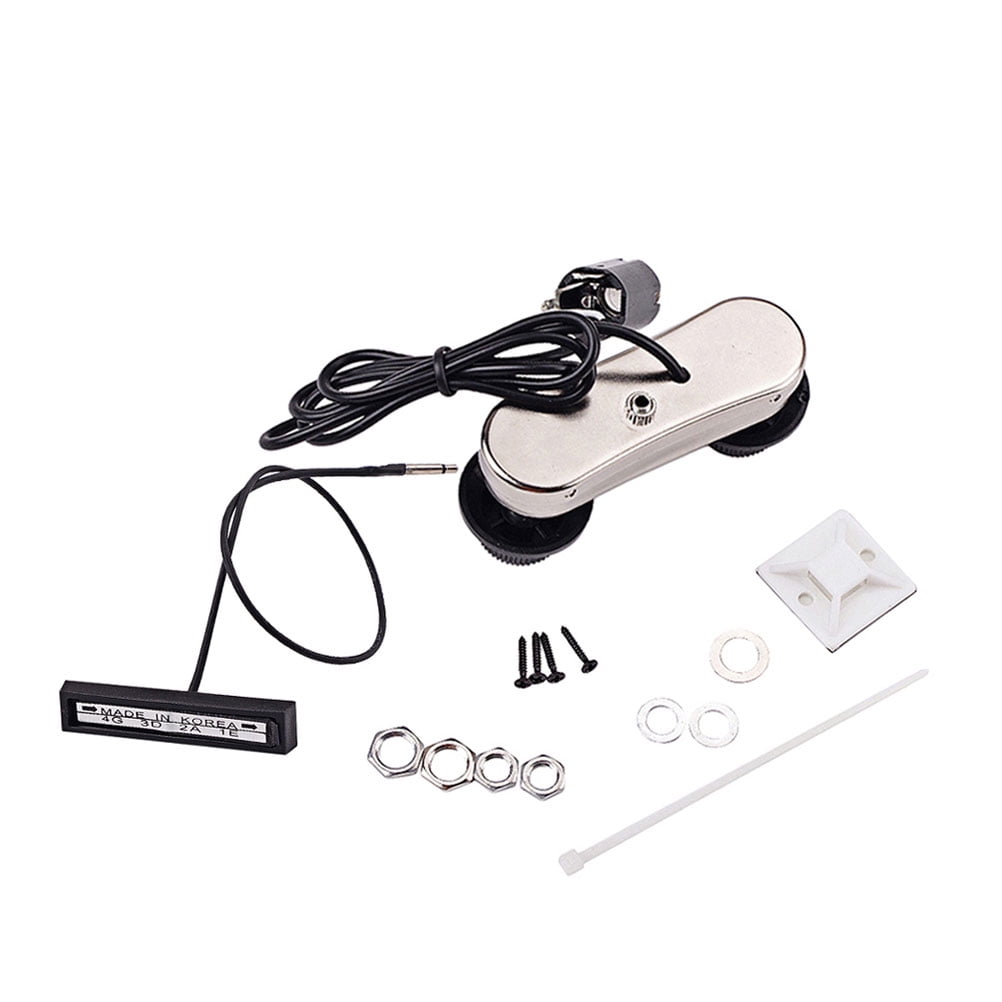 Electric Violin Pickup Piezo Transducer Bridge Guitar Professional M - Walmart.com