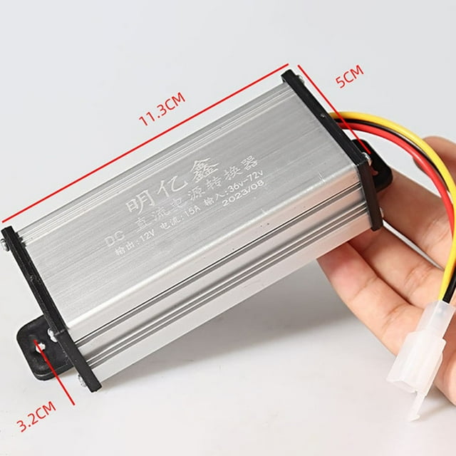 Electric Voltage Converter Adapter Transformer Dc 36-72V to 12V/10A/30A 48V-72V To 12V-15A ...