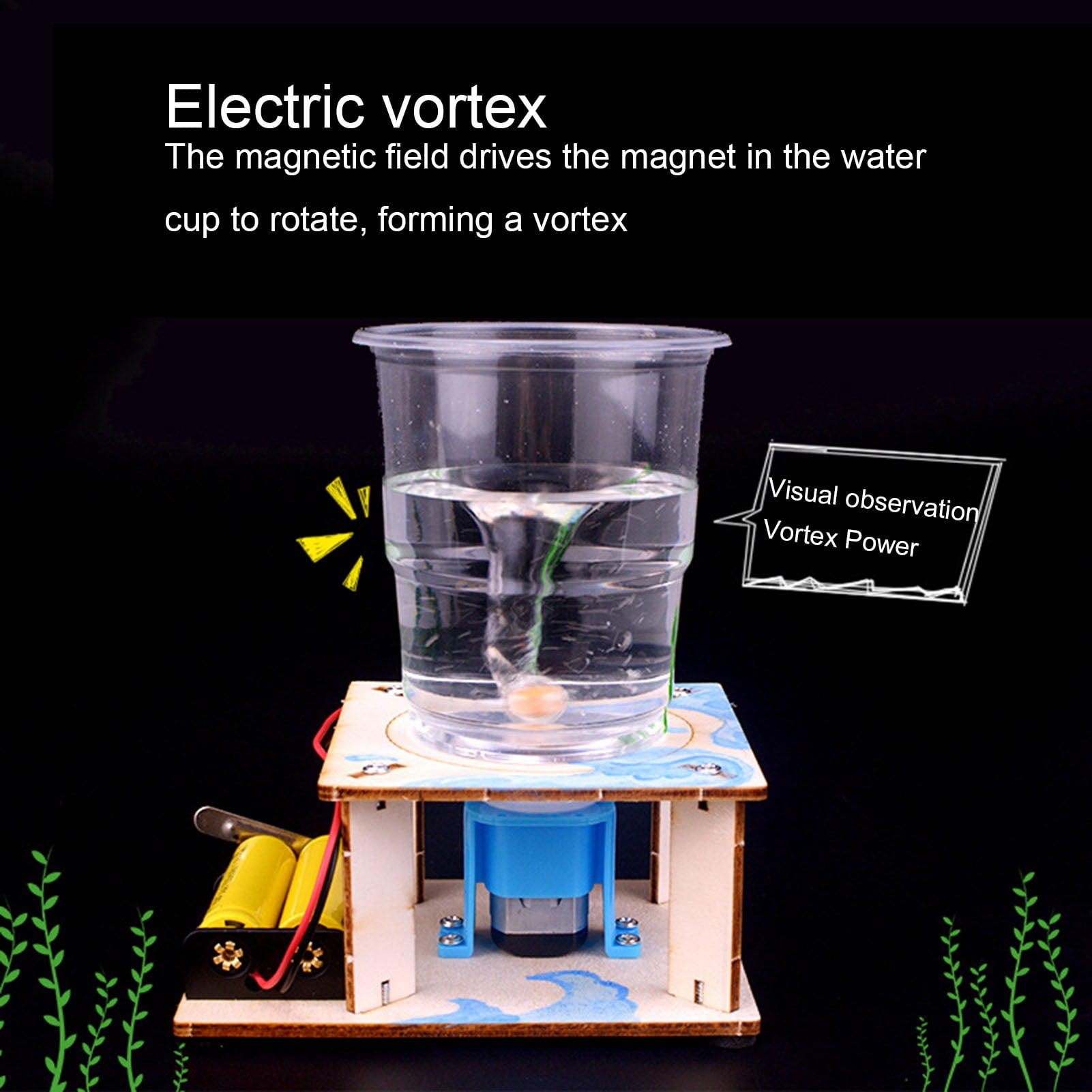 Electric Vortex Experiment - Eco-friendly Stimulate Learning Interest ...