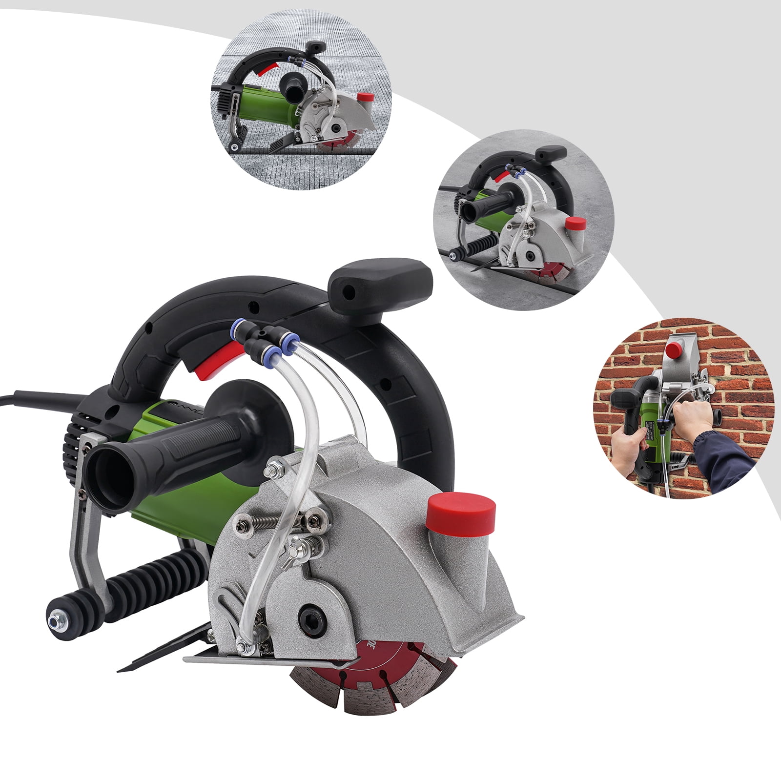 Electric Wall Chaser Slotting Machine & Groove Cutting Machine,1800W ...