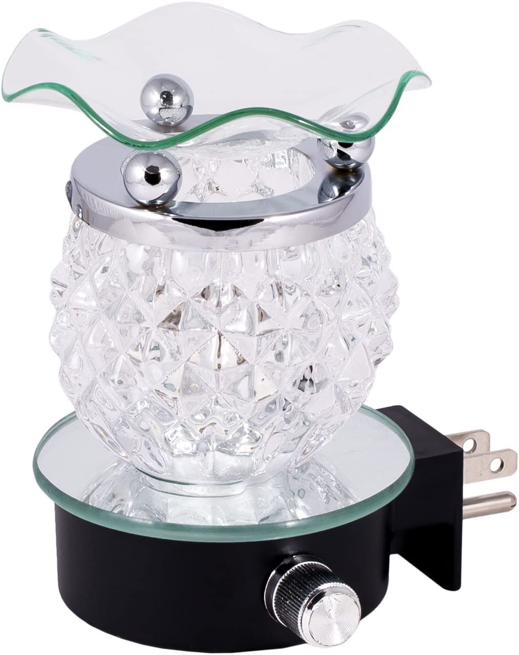 Electric Wall Plug-in Glass Ball Oil Warmer - Walmart.com