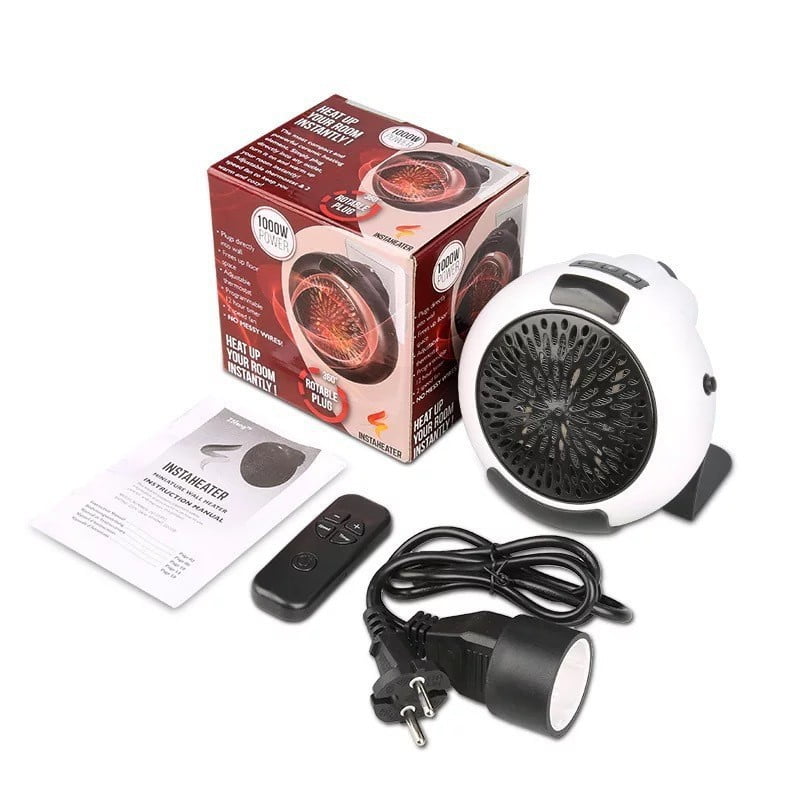 Electric Warm Heater, Portable Mini Wall Mount Home Office Desktop Warm ...