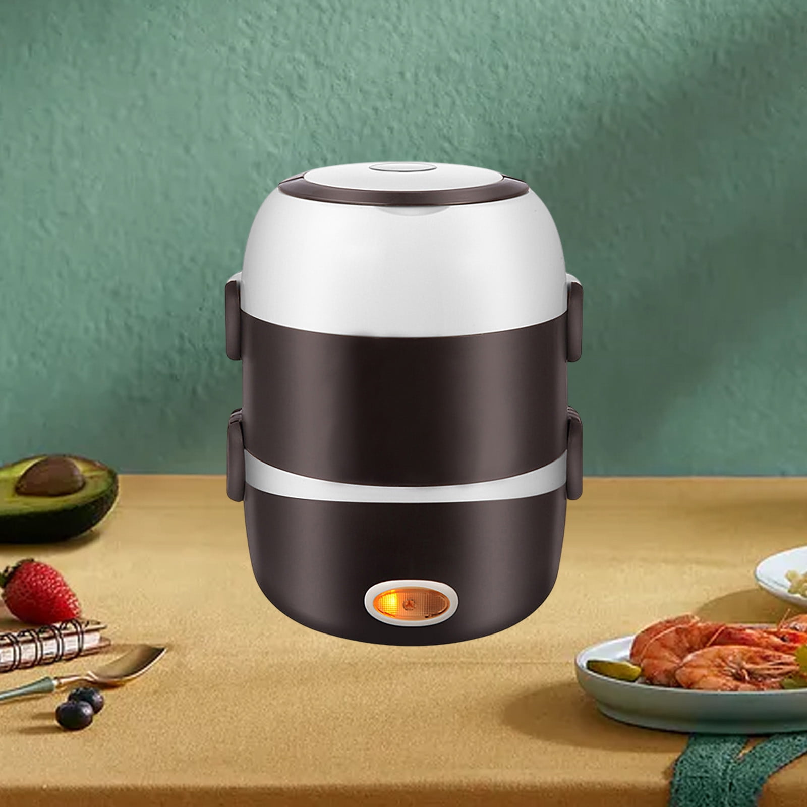 Electric Warmer Lunch Box Food Heater,Portable Food Lunch Heater,2 ...