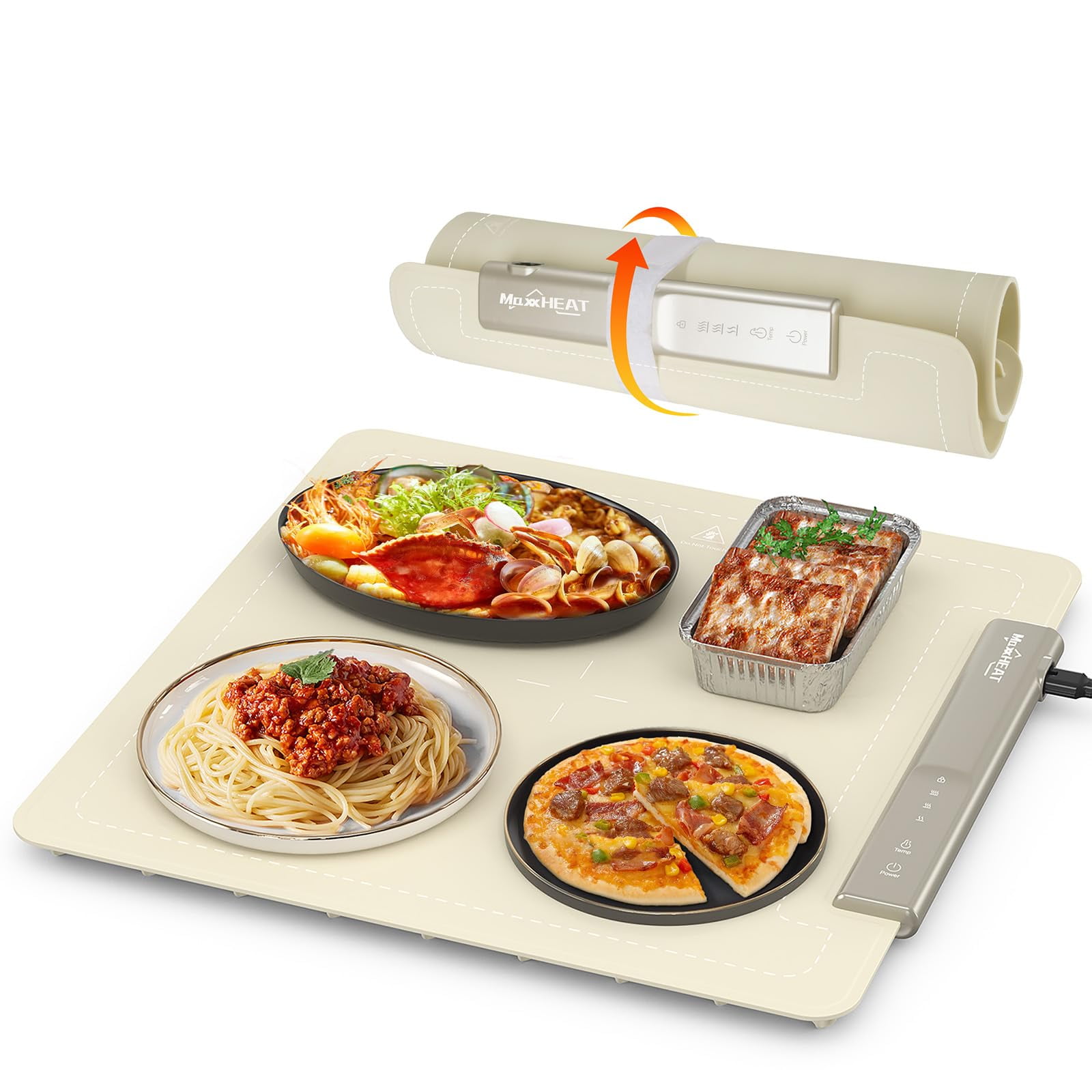 Electric Warming Tray (15x15 Inch), 3 Temperature Modes & Full Surface ...