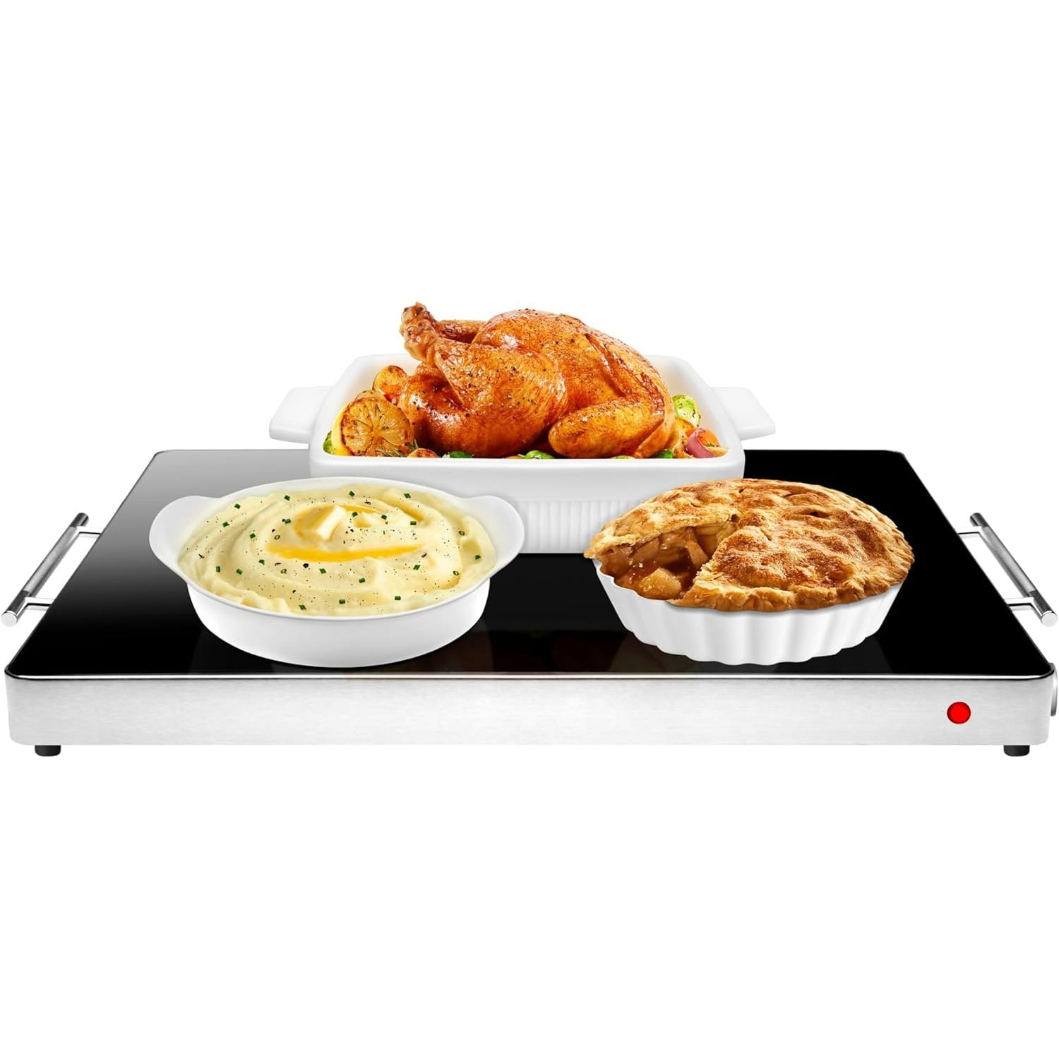 Electric Warming Tray with Adjustable Temperature Control, Perfect For ...