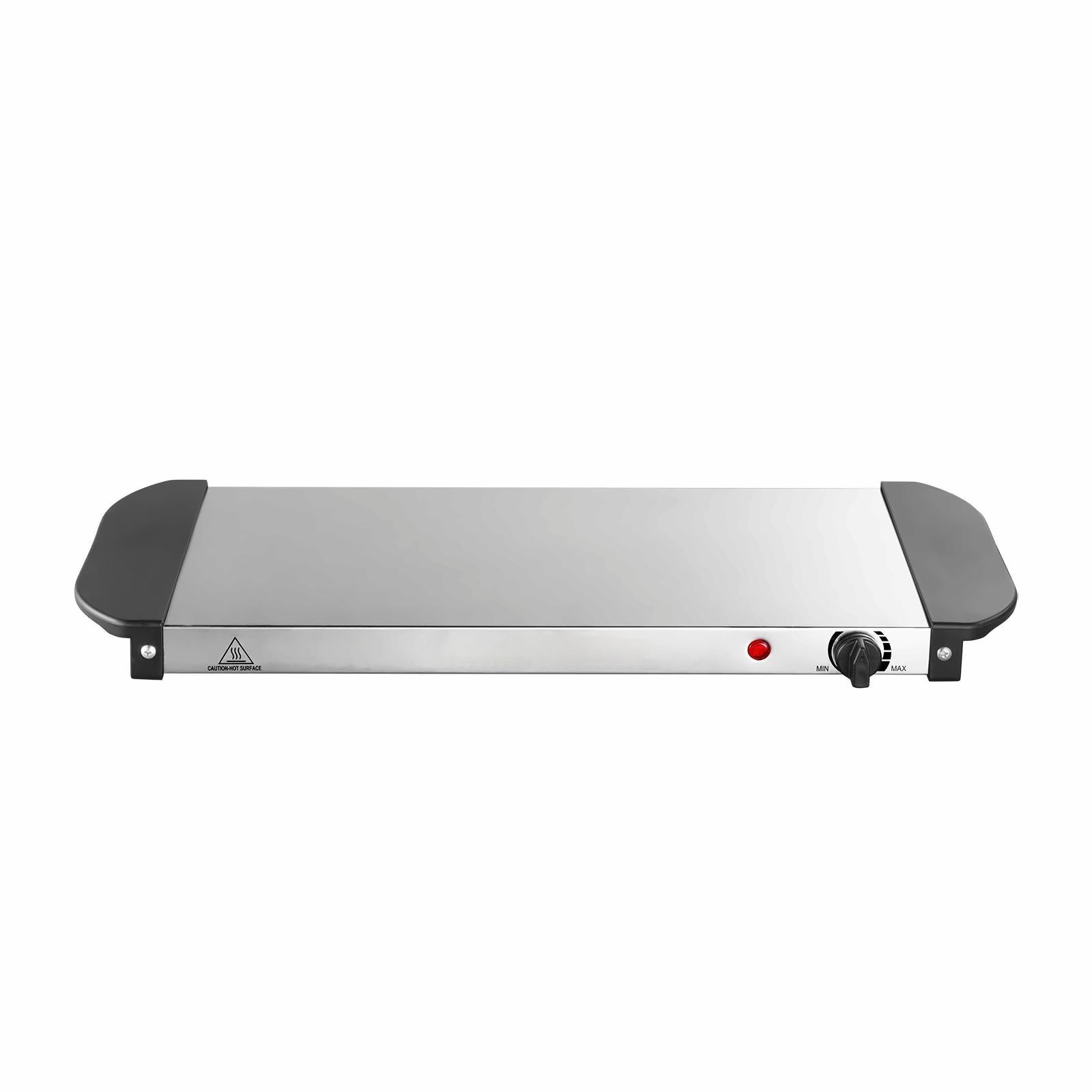 Electric Warming Tray Buffet Food Warmer with Temp Control, Stainless ...
