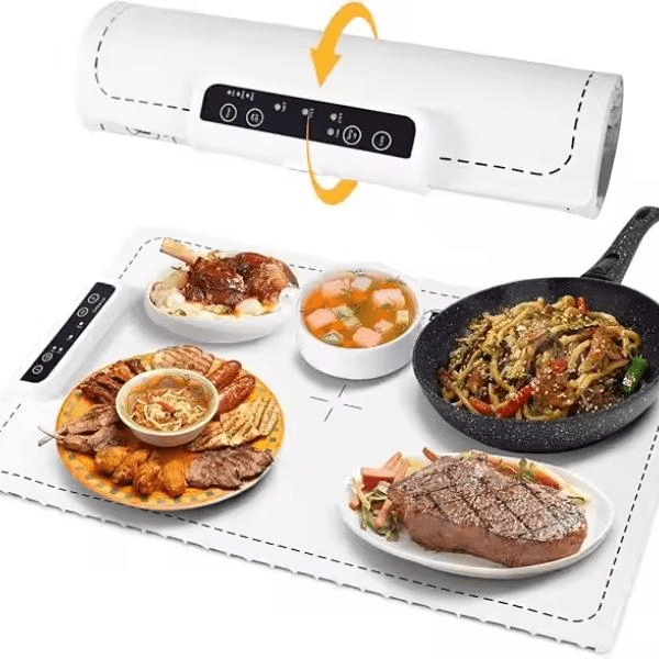 Electric Warming Tray, Food Heating Pad, Maximum Temperature Adjustable ...