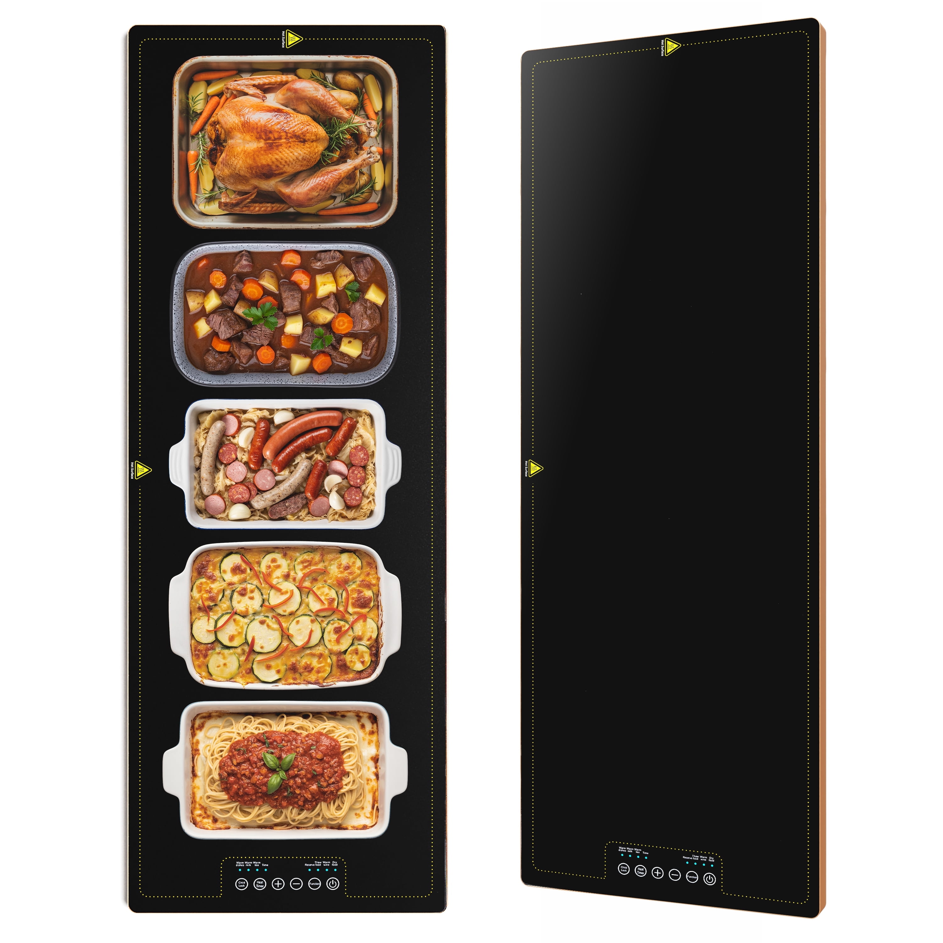 Tooloton Buffet Warmer, 40 x 14 Inch Electric Warming Tray for Food ...