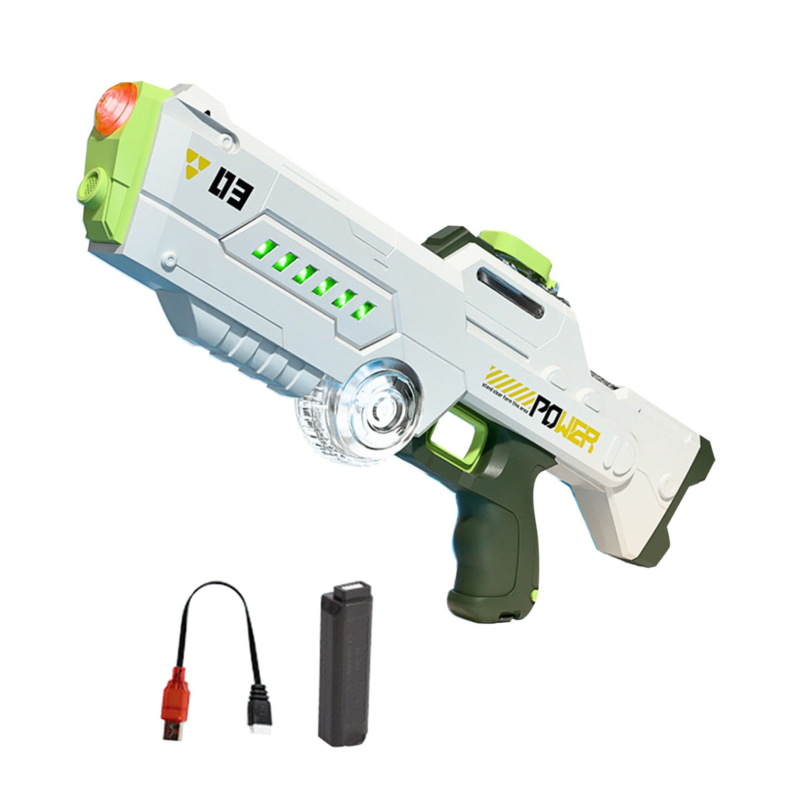 Electric Water Blaster Toy Gun for Kids & Adults Rechargeable Battery ...
