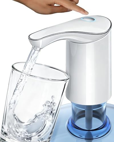 Electric Water Bottle Dispenser for 3-5 Gallon Jug, Automatic USB-C ...