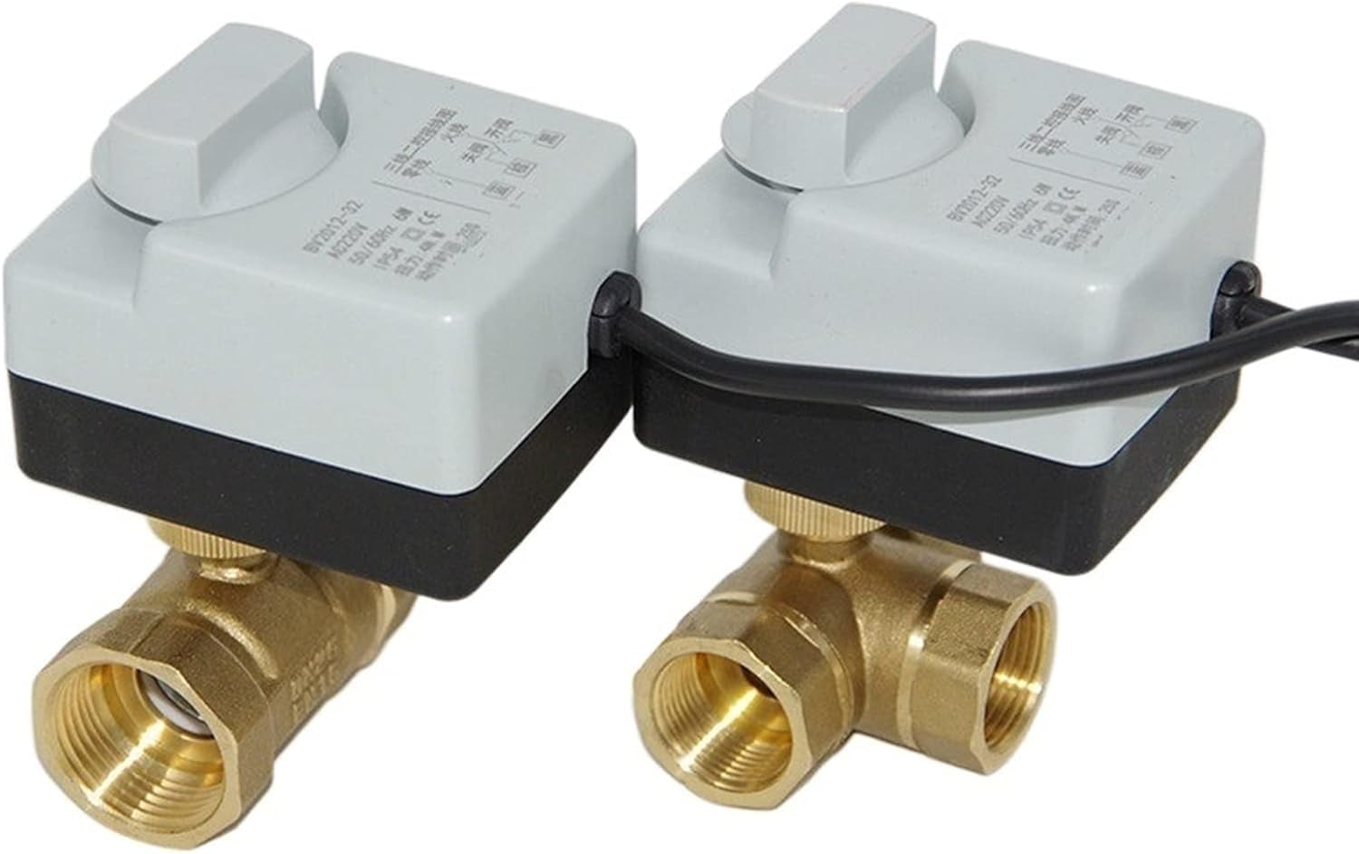 Electric Water Flow Switch Ball 3 One Way Valve Two-way Three-wire Two ...