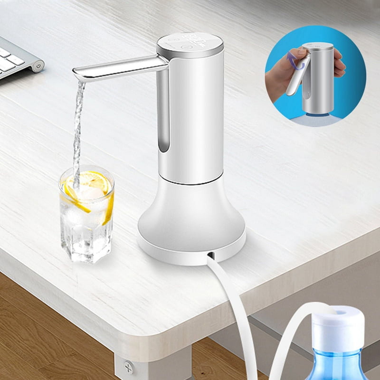 Electric Water Gallon Pump Foldable Automatic Water Dispenser ...