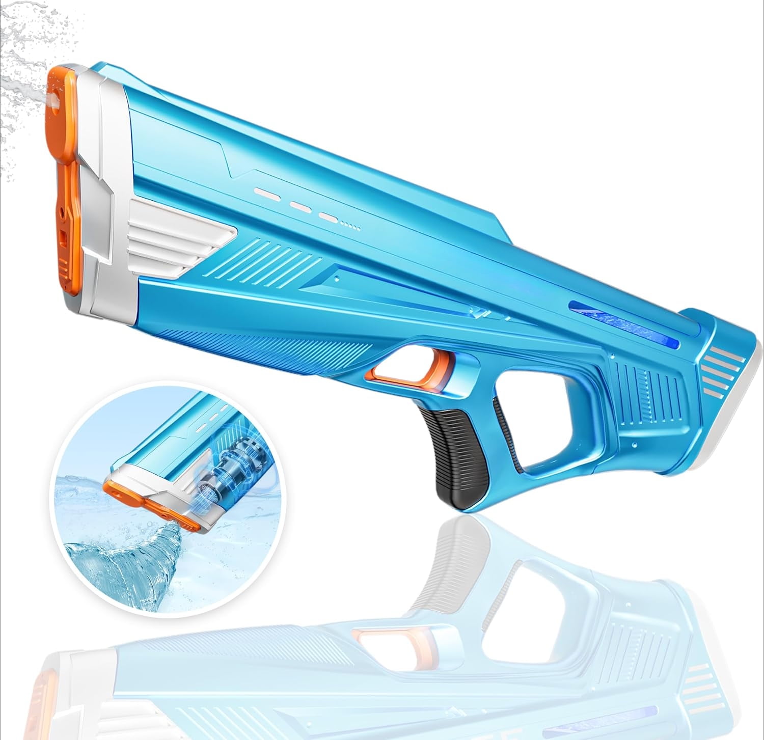 Electric Water Gun for Adults Kids, Powerful Automatic Squirt Gun, High ...