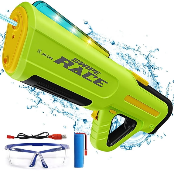 JoyStone Electric Water Blaster with Colorful Light, Automatic Manual ...