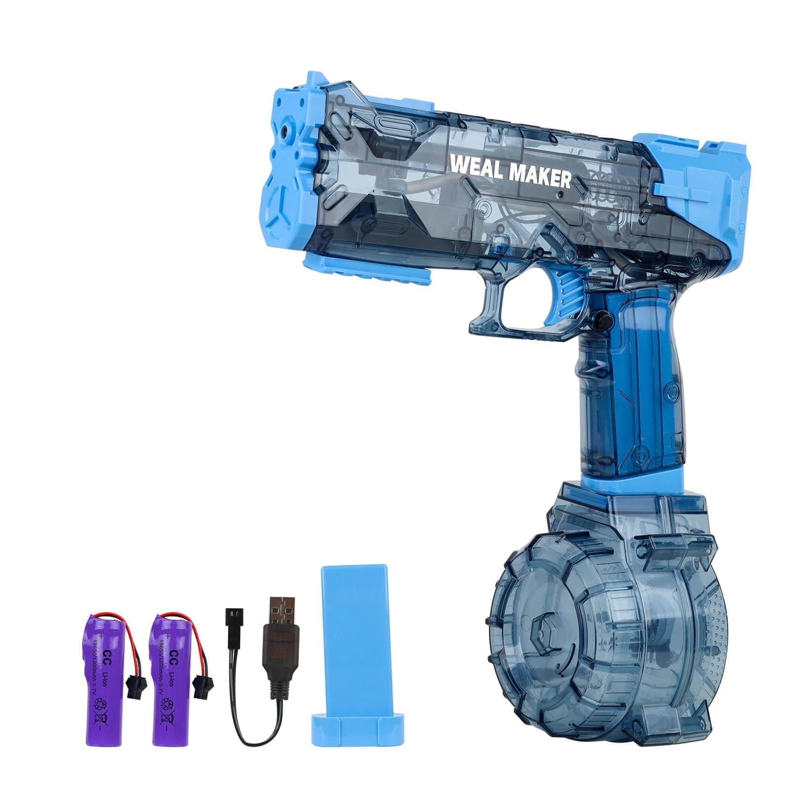 JoyStone Electric Water Gun for Kid/Aldult, Transparent Automatic ...