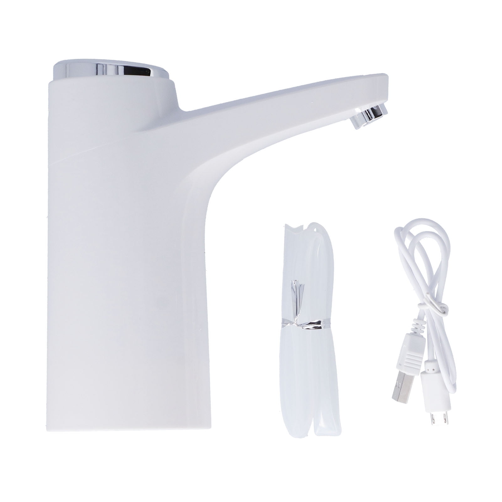 Neyseki Electric Water Pump USB Rechargeable White Smart Water Bottle ...