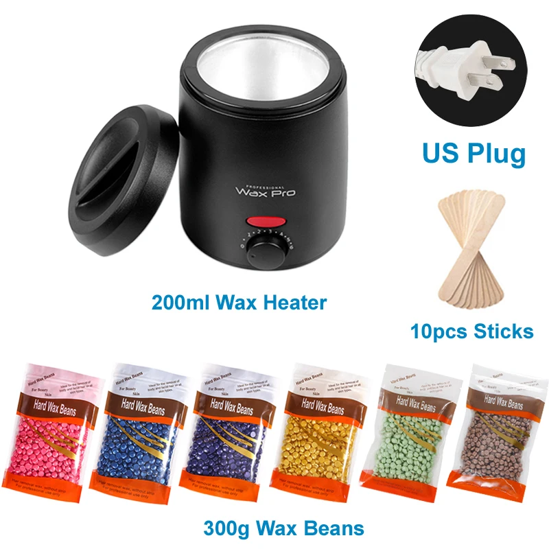 Electric Wax Heater Machine for Hair Removal Waxing Dipping Pot Wax ...